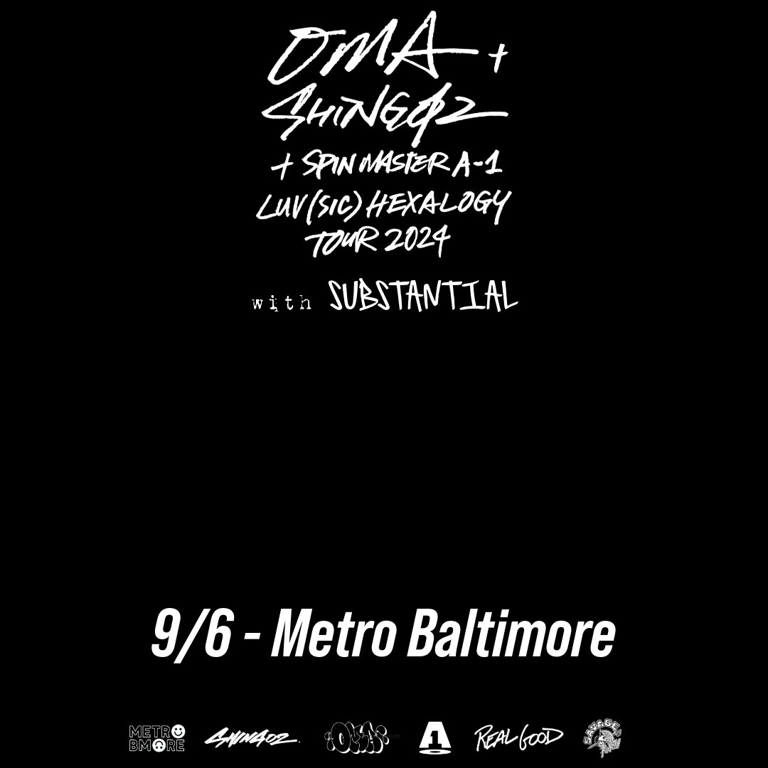 OMA + Shing02 – Luv(sic) Hexalogy Tour w/ Substantial | Metro Baltimore ...