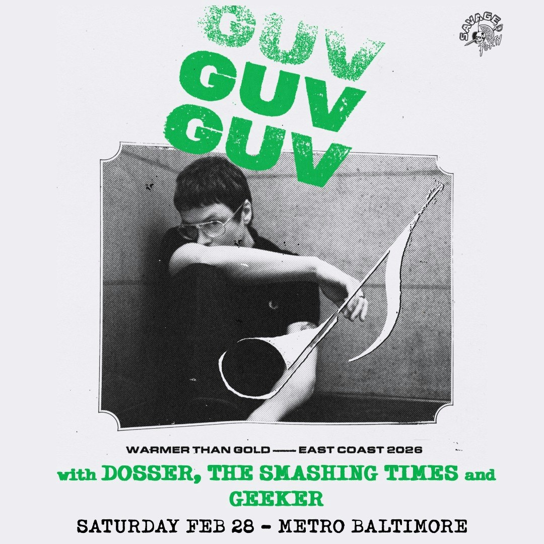 GUV w/ Dosser, The Smashing Times and Geeker | Metro Baltimore – Metro ...